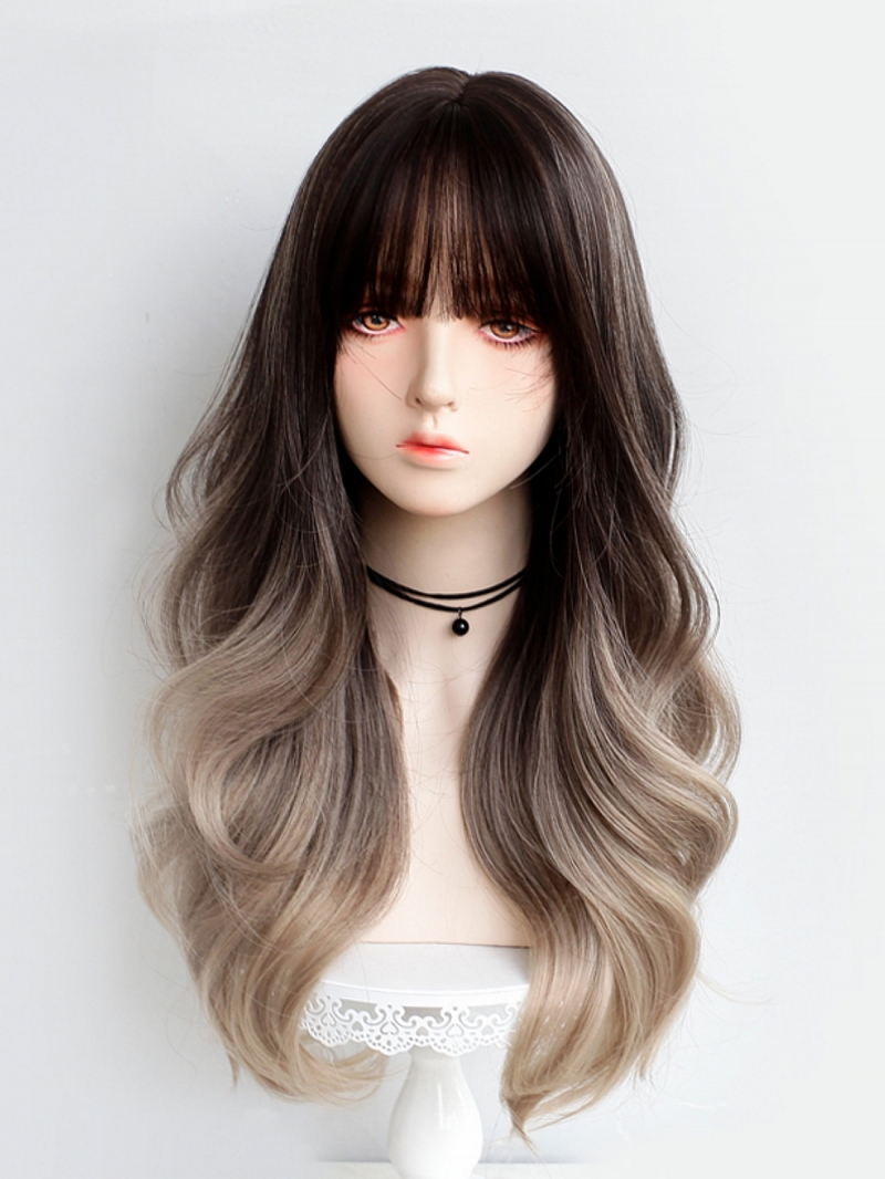 Long Synthetic Lace Front Wigs