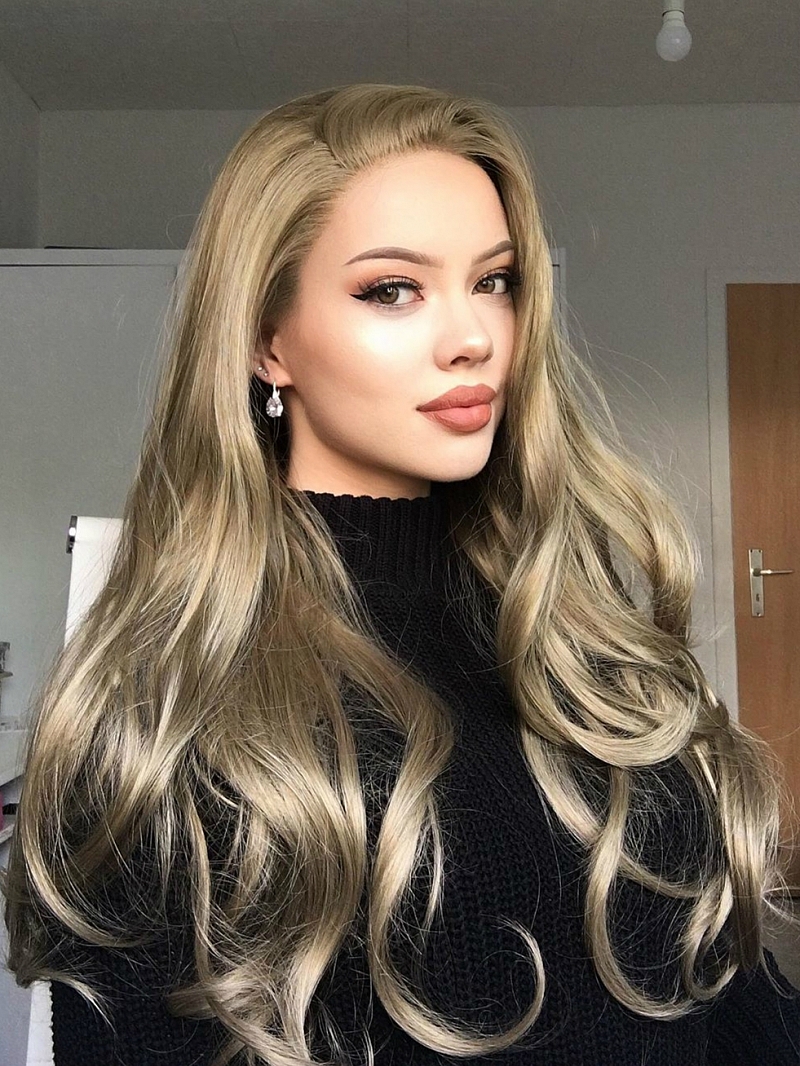 Long Synthetic Lace Front Wigs